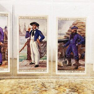 Toys | 193 History Of Naval Dress John Player Cigarette Cards Complete ...